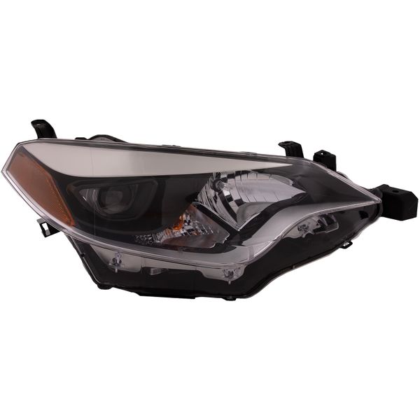 Headlight DRL LED Right Passenger CAPA Certified Fits 2014-2016 Toyota ...