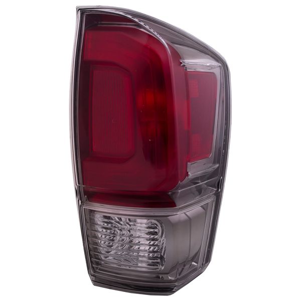 Tail Light For 16-19 Toyota Tacoma Right Passenger LED Smoked Tail Lamp