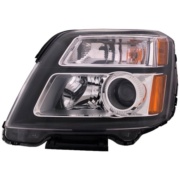 16-17 GMC Terrain With Denali pkg Headlight With Black Bezel CAPA ...