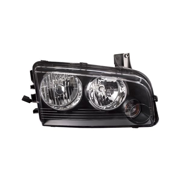 2006-2007 Dodge Charger New Halogen Headlight Passenger Right Headlamp ...
