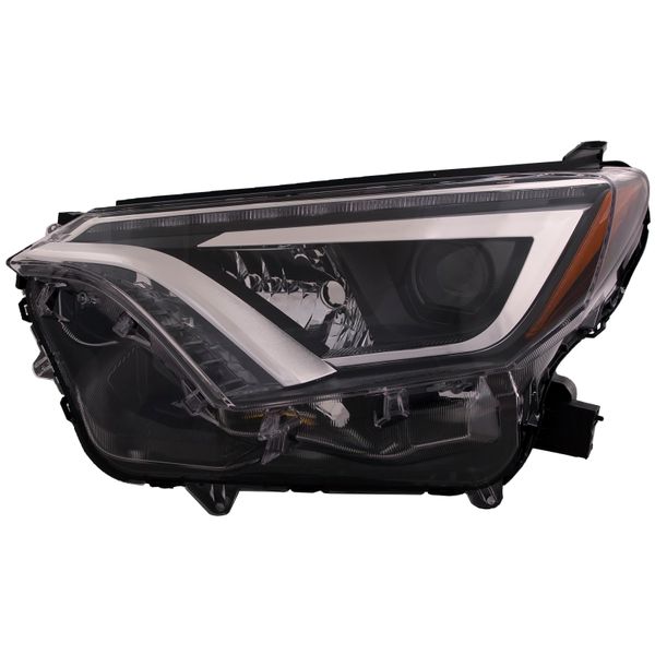 Headlight For 16-18 Toyota Rav 4 CAPA Certified Left Driver Side LED ...