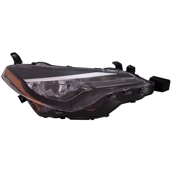 Headlight Right Passenger Fits 2017-2019 Toyota Corolla CE L LE ECO
