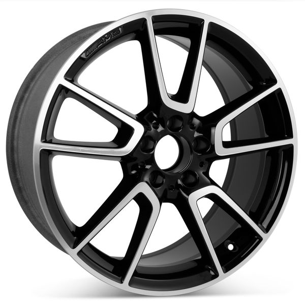 19" x 8.5" Mercedes C450 C43 2016 2017 2018 2019 Factory OEM Rear Wheel ...