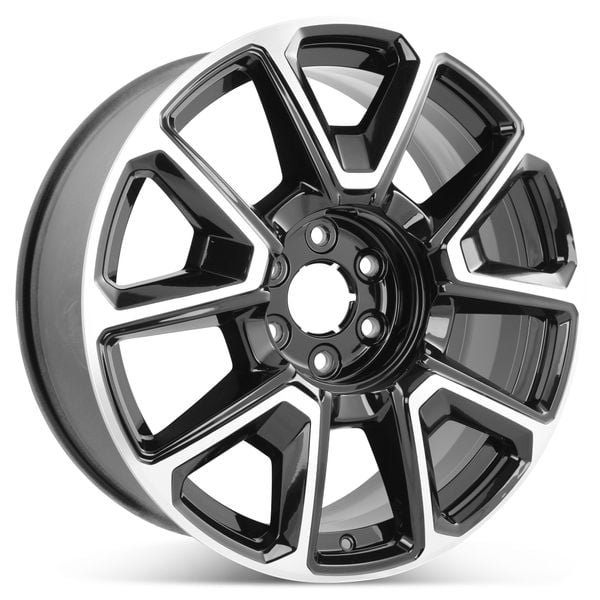 22" x 9" Chevrolet Tahoe Suburban 2021 2022 2023 Factory OEM Wheel Rim ...