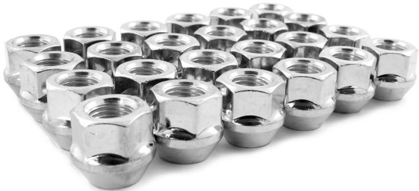 Chrome Lug Nuts for Cadillac/Chevrolet/GMC Wheel 09595174 (24 pcs)