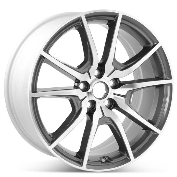 19" x 8.5" Genesis G70 2019 2020 2021 2022 2023 Factory OEM Rear Wheel ...