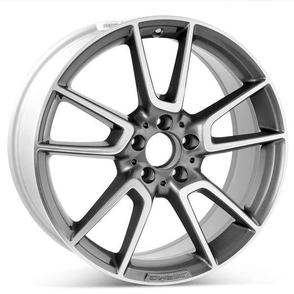 19" x 8.5" Mercedes C450 C43 2016 2017 2018 2019 Factory OEM Rear Wheel ...